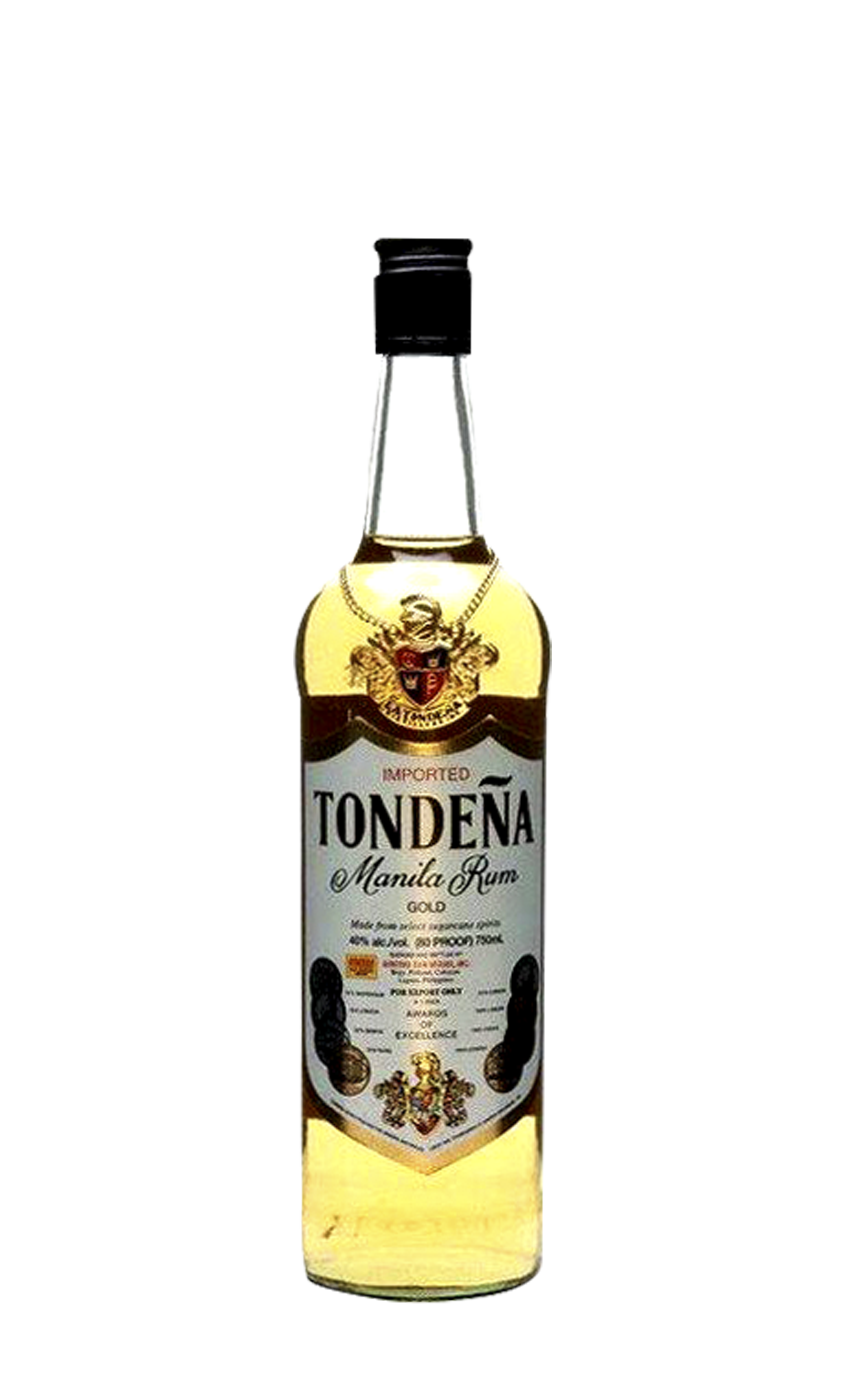 Rượu Tondena Rhum Gold 40% 750ml – rtg.vn